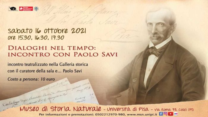150° anniversario dalla morte di Paolo Savi - Sistema Museale di Ateneo